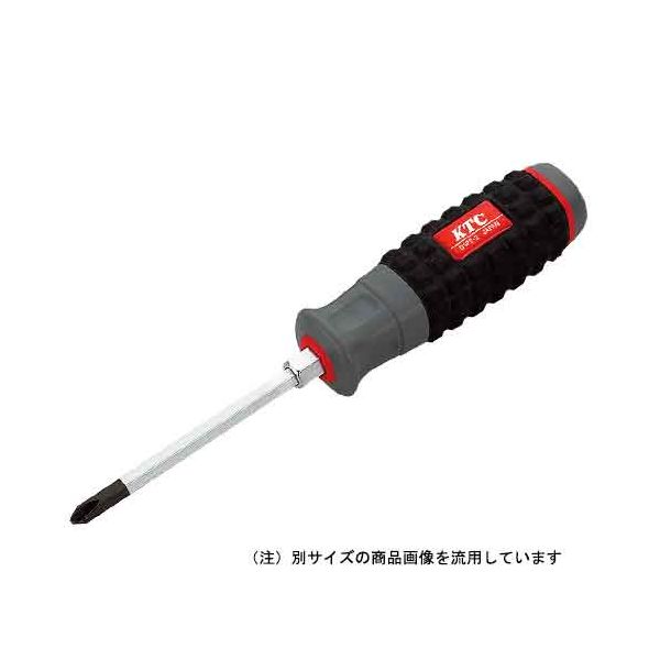 【商品説明】【用途】プラス（＋）の小ねじや木ねじを締め緩めする為のドライバ。【機能・特徴】グリップが滑りにくく、回しやすい四角形状です。軸にはスパナなどが掛けられるボルスター付きです。軸は貫通タイプでグリップエンドは座金付です。先端マグネッ...