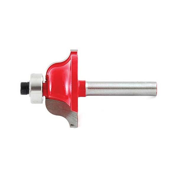 【用途】木材の溝堀加工や面取り作業。【機能・特徴】トリマー用の先端ビットです。硬度の高い超硬チップを厳選しているため、耐久性抜群です。【仕様】●サイズ：32mm。●サイズ：D(幅)32×H(高さ)15×R(曲)4.7mm・ベアリング12.7...