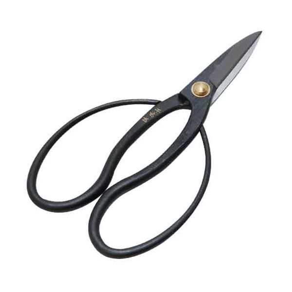 【用途】木鋏。【機能・特徴】鋼付刃で切れ味抜群です。【仕様】●刃の仕様：表面梨地仕上。●全長：約180mm。●刃長：約50mm。●重量：約160g。●生木切断能力：6mm。●本鍛造・鋼付(安来鋼白紙2号)。●刃部：刃物鋼。【注意事項ほか】本...