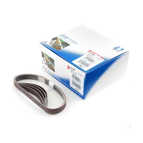 【商品説明】【用途】ベルトサンダー12×330用ペーパー。【機能・特徴】優れた研削力と耐久性があります。【仕様】●サイズ：12×330mm。●粒度：180。●1箱50本入【材質】●合成繊維。●熱硬化性樹脂。●アルミナ砥材。先端工具 電動アク...
