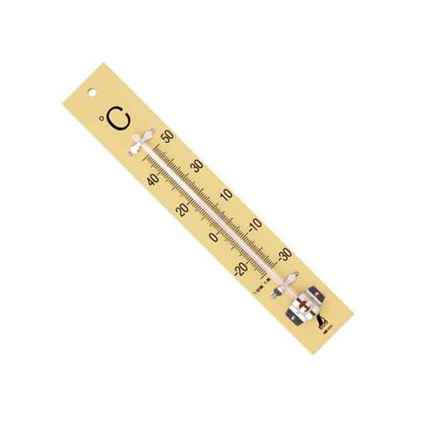 【商品説明】【用途】温度の測定ができます。【機能・特徴】教室・オフィス・ご家庭の室内用としてお使いいただけます。【仕様】●1目盛1度。●測定範囲：−30度〜50度。【材質】●木。●ガラス。【注意事項ほか】●用途以外使用しないでください。大工...