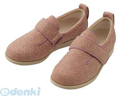 【商品説明】人気のダブルマジックに柄物が登場。誰にも馴染める懐かしい七宝柄を採用しました。●甲を深くサポートし、安定した履き心地のダブルマジックシリーズ。甲が大きく開き、足入れがスムーズ。七宝柄で楽しさをプラスしました。 片足（取り寄せ商品...