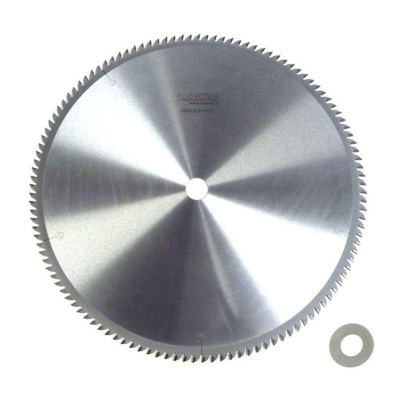 【商品説明】●木材のトメ切用のチップソーです。●製品サイズ:外径380mm 刃厚3.0mm 穴径25.4mm●刃数:120P●刃部仕上:両側面研磨●最高級の台金SKS51を使用。●ISO9001認証の品質保証システムで製造の日本製です。類似...