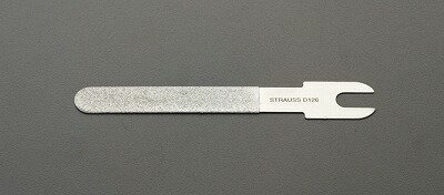 ●やすりサイズ…100×10mm●形状…薄型フラット(先端R)●コーティング長…60mm●コーティング部厚み…0.55mm●柔軟性があり、薄型である為狭い隙間などで使用できます。●ハンドル…EA826VL-0●粒度…＃200類似商品はこちら...