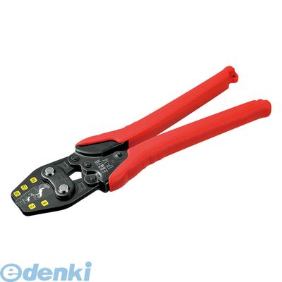 【商品説明】軽い力で圧着が可能！電線と圧着端子を圧縮接続に。安全・確実！スピーディーな圧着！(1)仮押え可能で作業がスムーズに！端子・スリーブが潰れず、仮押後の電線の差込がスムーズに行えます。(2)作業効率アップ！両面マーカー両面にカラーマ...