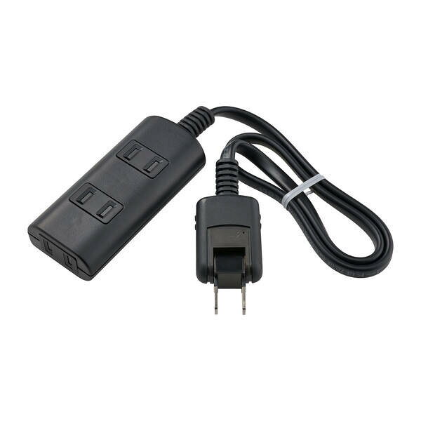 【商品説明】●定格：AC125V 15A●合計1500Wまで●使用温度範囲：-10℃40℃●コード長：0.5m●口数：3個口●カラー：ブラック●屋内専用●国内専用類似商品はこちら朝日電器 ELPA WBT-N3005SB 耐1,098円朝日...