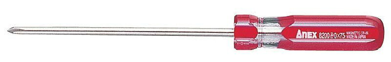 【仕様】 ●先端サイズ：＋00●全長×軸長×ハンドル径（mm）:125x75x14 【特長】 ●アセテート樹脂ハンドル4962485283322類似商品はこちらアネックス ANEX 8200-0-75 フォ268円アネックス ANEX 82...