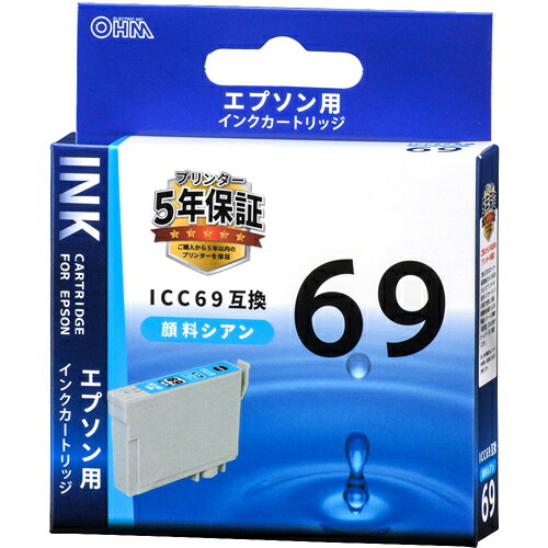 よく一緒に購入されている商品オーム電機 INKE69BM エプソン用 IC742円オーム電機 INKE69BY エプソン用 IC742円オーム電機 INKE69LBBK エプソン用 873円商品説明　「エプソン用インクカートリッジ ICC6...