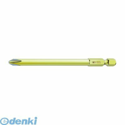 ●強度と精度に優れた差込角1／4（6．35mm）の段付きロングプラスビットです。ボール溝中心から後端までの長さは9mmです。●サイズ：#1●軸径(φmm)：5●軸長(mm)：70●全長(mm)：95●質量(g)：16●ボール溝中心から後端ま...