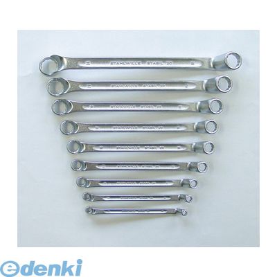 【セット内容】メガネレンチ：6x7・8x9・10x11・12x13・14x15・16x17・18x19・20x22・21x24mm【仕様】●質量(g)：1650【特長】●狭いエンジンルームや平面状での作業に威力を発揮するオフセットが75°の...