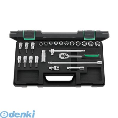 【商品説明】【セット内容】ソケット(六角)：8・10・11・12・13・14・15・16・17・18・19mm、プラグソケット(ラバー付)：16mm、ヘキサゴンビットソケット：3・4・5・6・7・8・10mm、ラチェットハンドル、エキステン...