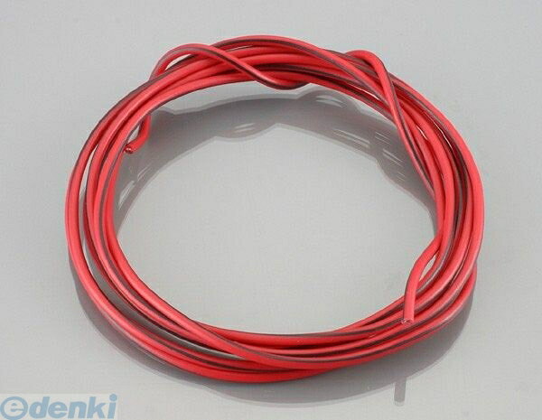 ●お取り寄せ商品のため、稀にご注文入れ違い等により欠品・遅延となる場合がございます。【商品説明】●汎用●カラー：赤／黒●長さ：2m●○耐熱温度 80 ℃●○材質●導体：軟銅撚線 ●絶縁体：PVC製●○AV0．85 ( 許容電力 150W ／...