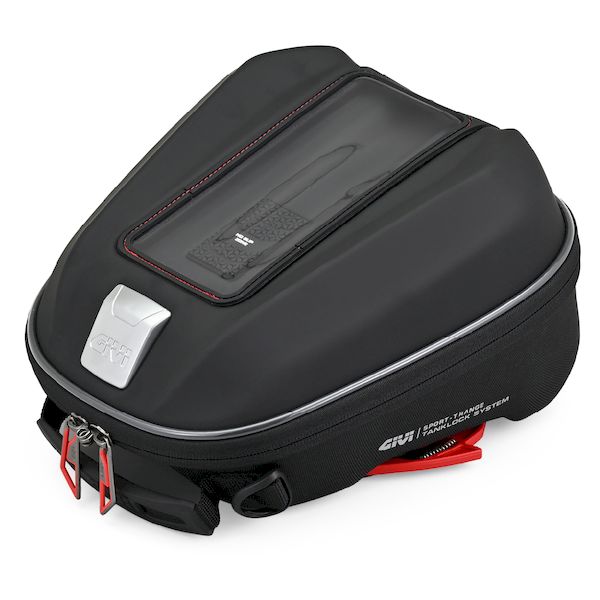 【商品説明】磁石を使わない、車体に簡単に脱着できる6Lタンクロック。スマートフォン収納窓つき、セミハードタイプ。荷物少なめショートツーリングにおすすめ。磁石を使わないフランジ固定により、バッグがタンクに当たらず車体の傷つきを防止。専用のアタ...
