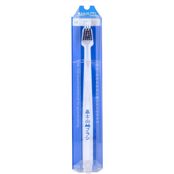 【商品説明】個装サイズ：40X225X23mm個装重量：約25g内容量：1本製造国：日本【仕様】柄の材質・・・ABS樹脂毛の材質・・・ナイロン毛のかたさ・・・ふつう耐熱温度 ・・・80度富士山のシルエットで、歯ブラシの美しさを引き立て、握り...