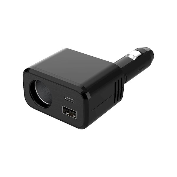 【商品説明】●1つのDCソケット、Type-CとリバーシブルUSB-Aの2ポートを備えたダイレクトタイプの増設ソケット。12V/24V両方の電源に対応、トラック等にも使用可能です。●USB PD規格に対応するType-Cポート最大30W（P...
