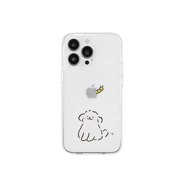 【商品説明】ストーリーのあるかわいいイラスト/透明感あるクリアケース/変色しにくいUVプリントAKAN「ソフトクリアケース」は、透明TPUケースに可愛いイラストが入ったケースです。●ユニークで可愛いイラストゆるカワなキャラクターのイラストが...