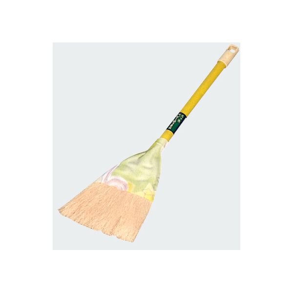 【商品説明】●ホワイトパーム繊維の小さめサイズ(約50cm)のほうき。●狭い場所の掃きそうじに便利。●サイズ:全長 約50cm。●重量:約85g。●材質:毛 白パーム/柄 ABSパイプ。