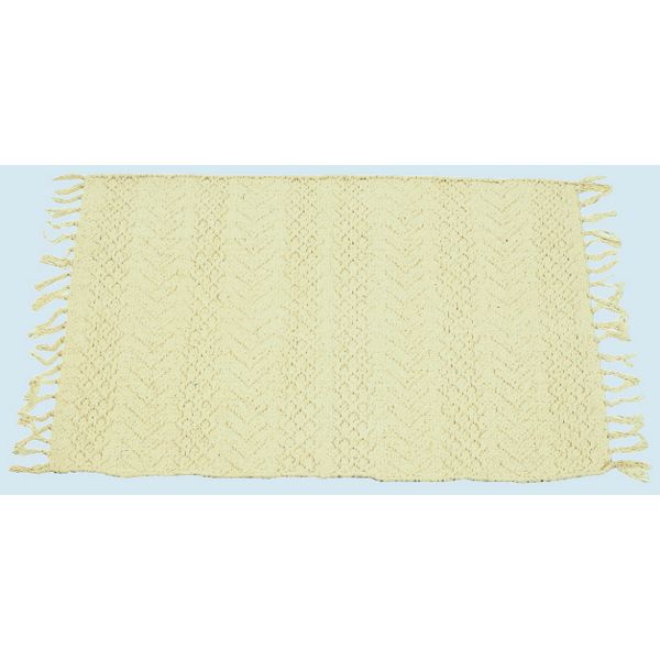 【商品説明】●麺100%で吸水性の良いバスマットです。●サイズ:550×800mm。●重量:約565g。●材質:綿100%。
