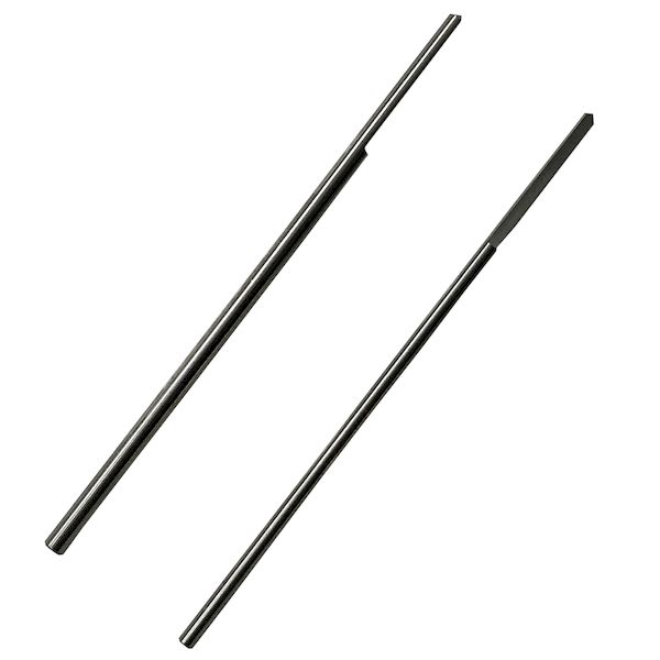 【商品説明】●ミニウッドレースのオプション。●φ1.5/2.0mm各1本。●(【注】φ1.5mmのドリルを使用する際はNo.28892をお買い求めください。