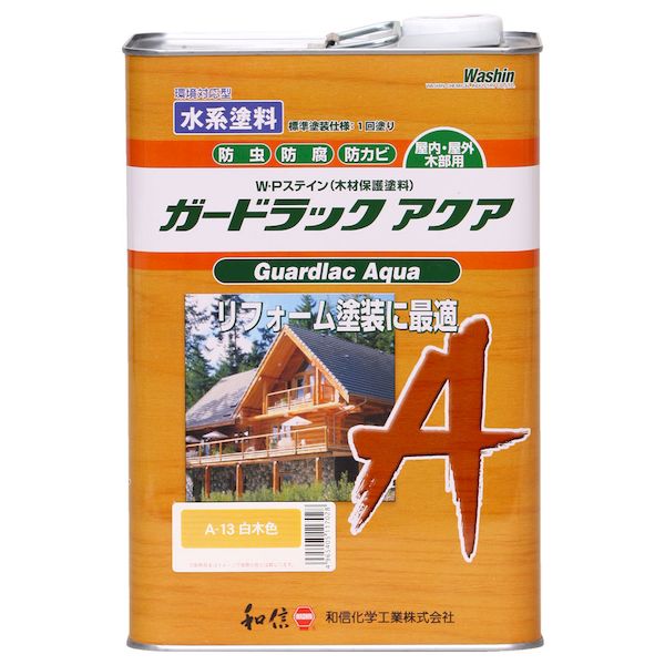 【商品説明】●1回塗りで優れた着色力、塗り替えやメンテナンスに最適。●主な用途:ウッドデッキ、ガーデンテーブル、プランターなどの屋外木部。●サイズ(横×縦×高さ):180mm×106mm×270mm。●重量:3.9kg。