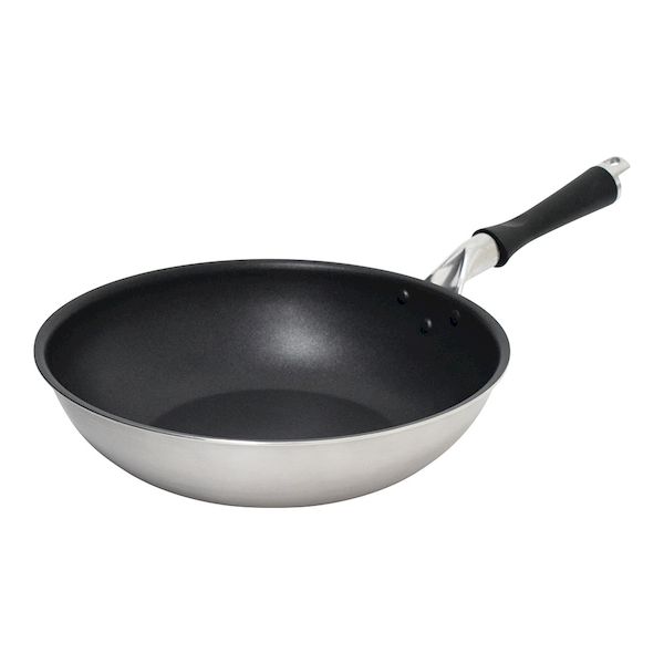 【商品説明】●本体深さ×本体高さ(mm):70×74●底厚(mm):2.2●材質:【本体】2層クラッド材(内側アルミニウム合金・外側ステンレス鋼)【取手】フェノール樹脂、アルミニウム合金(フック部分)【内面】テフロンプラチナ加工【外面】サテ...