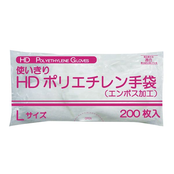 【商品説明】●サラリとした感触でシャカシャカ素材の高密度ポリエチレン手袋。●作業性に優れた片エンボス加工。●食品衛生法規格基準適合。類似商品はこちら4582465658164 直送 代引不可・24,022円4582465658171 直送 ...