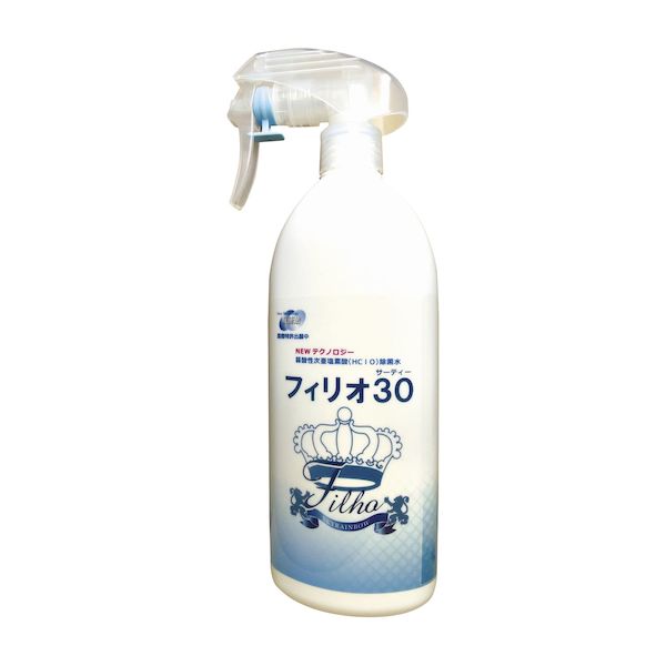 【商品説明】●高純度の次亜塩素酸水溶液。●室内の除菌や消臭に、水で5倍に希釈し噴霧します。●ドアノブや、嘔吐物の除菌消臭など、状況に応じて500PPMの原液でご使用できます。●器具類への漂白の心配もほとんどありません。●菌やウイルスにすばや...