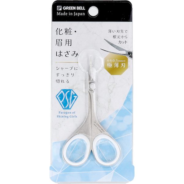 【商品説明】個装サイズ：66X151X6mm個装重量：約19g内容量：1個入製造国：日本【品質表示】本体：ステンレス刃物鋼リング：EVA(エチレン酢酸ビニール共重合樹脂)【商品全長／重量】L90mm／11g【ご使用の方法】・眉ブラシで毛並み...