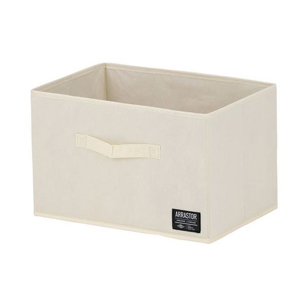 【商品説明】デザインストレージBOX3個入 アイボリー【特長】〇小物をすっきり収納出来る!デザインストレージBOXです。〇カラーボックスにぴったりサイズの収納BOX。〇出し入れしやすい取っ手付き!〇使わない時は折りたたんでコンパクトに収納可...