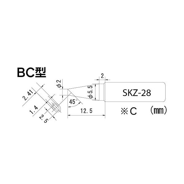 &nbsp; エンジニア &nbsp; 06-6974-0100 JANコード：4989833053284 ---------------------- 品番 品名 対応モード 価格 SKZ-21 コテチップ C 1260 SKZ-22 コ...