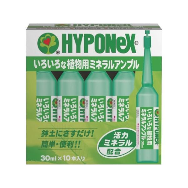 【商品説明】株式会社ハイポネックスジャパン　4977517179481　いろいろな植物用ミネラルアンプル 30mlX10ポン類似商品はこちらハイポネックス 4977517179498 洋421円ハイポネックス 4977517164173 植...