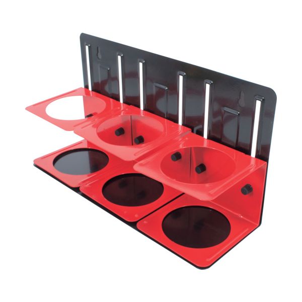【商品説明】【特長】●スプレー缶などを収納できる缶ホルダーです。●背面のマグネットで、スチール面に貼付けできます。●好きな場所に貼り付けられるので、作業の効率も上がります。●ホルダーは高さ80〜180mmに調整可能です。【用途】【仕様】【仕...