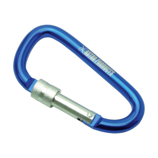 【商品説明】【特長】●D型タイプのカラビナキーホルダーです。●不意に開くことを防止する環付きです。【用途】【仕様】【仕様2】●本体サイズ：W75×D40×T7mm●重量：19g【材質／仕上】●アルミニウム【セット内容／付属品】【注意】類似商...