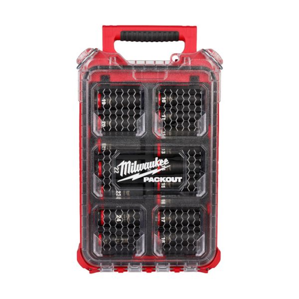 【商品説明】【特長】●PACKOUT オーガナイザー（Sサイズ）に収納された1/2インチ(12.7mm)角 ディープインパクトソケット16PCSセット●取り外し可能な専用インナートレイ付き●インナートレイの下にフォームがあり、フォームを加工...