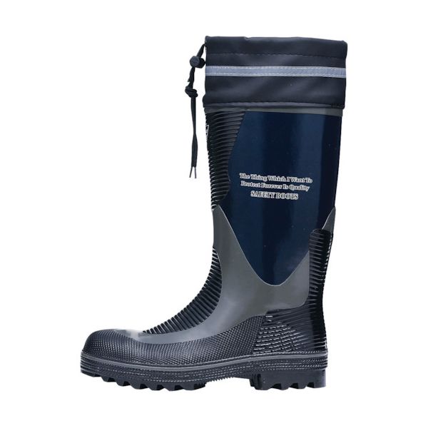 【商品説明】【特長】●耐久性のあるオールラバー仕上げです。●靴内部での足ブレを抑え、靴底からの冷えが伝わりにくいカップインソールを敷きました。【用途】●雪や水場での作業が多い職場。【仕様】●寸法(cm)：28.0●色：ネイビー●履口廻り(c...