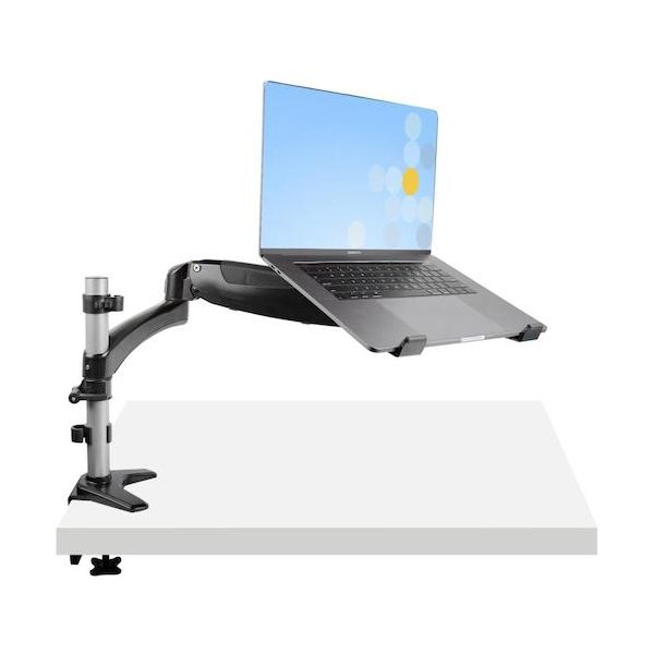 【商品説明】【特長】●8kg、34インチまでの大型モニター1台に対応しています。●ノートPCホルダーとしても使用できます。●ノートPCを鋭角に傾けて使用する場合は固定具が必要です。●-85／+90°のチルト、-90／+90°のスイベルに対応...