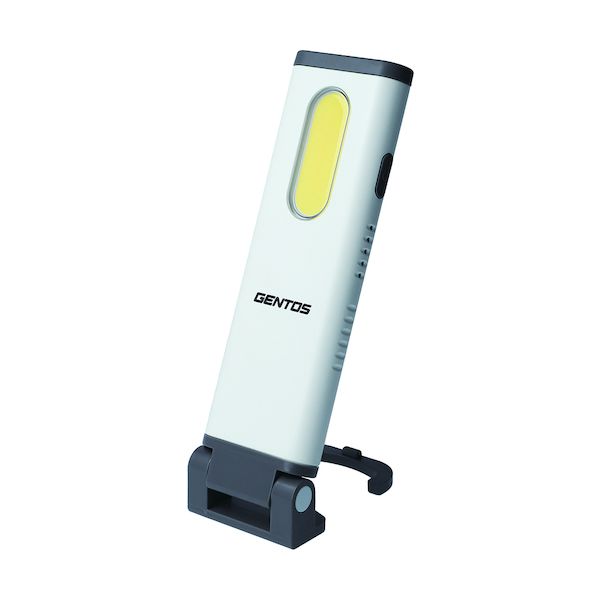 【商品説明】【特長】●抗菌加工のLEDワークライトです。●面発光LEDによるワイドな照射範囲です。●ハンディライトとして使用可能なトップライト搭載です。●180度可動式背面マグネット付きフックスタンド搭載です。●電池が切れる前にメインライト...