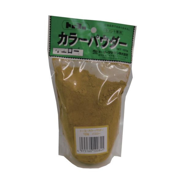 【商品説明】【特長】●セメントに混ぜ合わせて使用します。【用途】●インスタントセメントに配合してカラーセメントに。【仕様】●色：黄●容量(kg)：0.1【仕様2】●使用セメントの仕上り時間【材質／仕上】●体質顔料【セット内容／付属品】【注意...