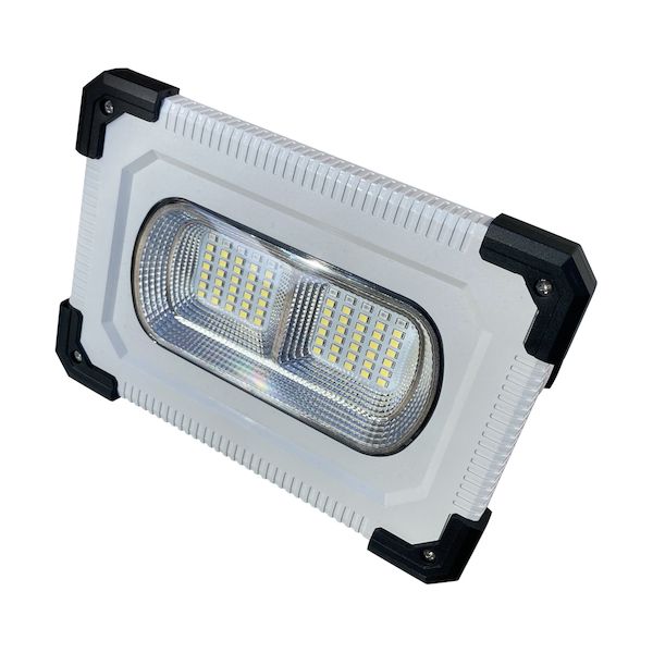 【商品説明】【特長】●マグネット付きで、壁面へ取付けができるLEDライトです。●防滴仕様（生活防水）でUSBポート付きです。●携帯などの充電が可能です。【用途】●防災用品。【仕様】●明るさ(lm)：2500●点灯時間：強：3.5時間　中：1...