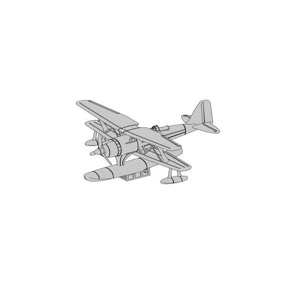 【商品説明】1/700TFSシリーズに大戦中アイテムが登場、日本海軍 零式水上観測機です。3Dプリントパーツ、専用エッチングパーツを併用することでシャープな水上機を実現しました組み立て、塗装の手間を考えて上翼は別パーツ化機体のシルエットを重...