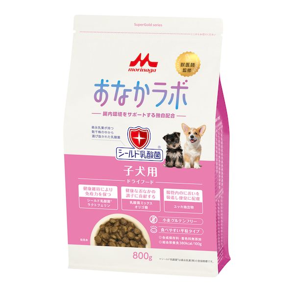 【商品説明】●乳酸菌とラクトフェリンなどを配合し、腸内フローラ(腸内細菌そう)バランスを整える子犬用のフードです。●シールド乳酸菌＆ラクトフェリン」により、健康を維持することで、免疫機能を保ちます。「乳酸菌ミックス＆オリゴ糖」により、腸内フ...