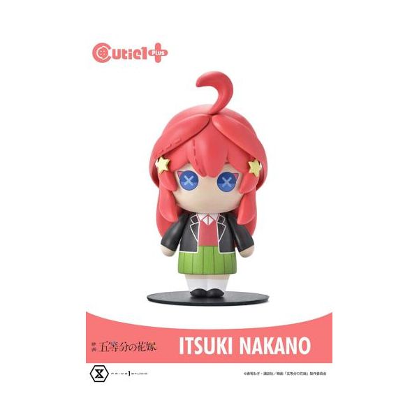 【商品説明】ぬいぐるみ風デザインに楽しいアイデアをプラスして、キャラクターとキューティ1の新しい魅力をお届けする「Cutie1 Plus（キューティ1プラス）」。このコレクタブルフィギュアシリーズに、『映画「五等分の花嫁」』から「中野 五月...