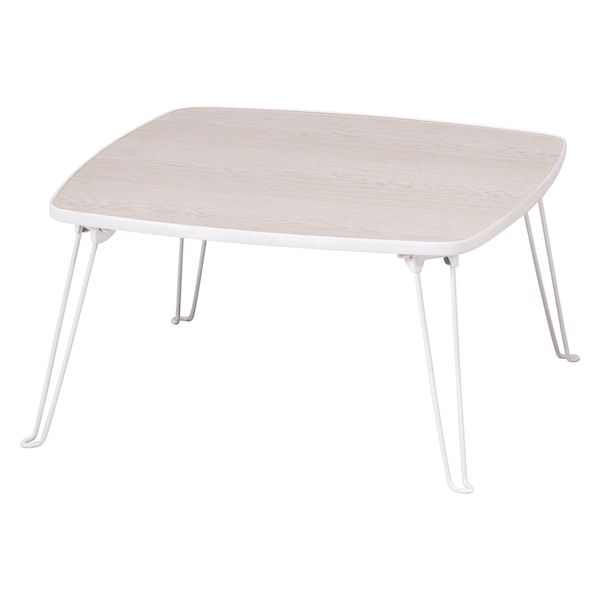 【商品説明】●カラー：ホワイトウォッシュ●商品サイズ(mm)：　全体：幅600 × 奥行600 × 高さ315耐荷重(天板)：6kg天板厚み：18mm折りたたみサイズ：600x600x50mm●商品重量(kg)：4.6●素材：●甲板の表面材...