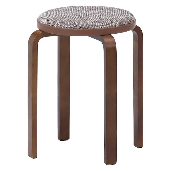 【商品説明】●カラー：ベージュ／ブラウン●商品サイズ(mm)：　全体：幅320 × 奥行320 × 高さ470座面高：470mm耐荷重(座面)：80kg座面サイズ：320x320x45mm●商品重量(kg)：2.32●素材：●構造部材（座面...