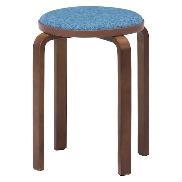 【商品説明】●カラー：ブルー／ブラウン●商品サイズ(mm)：　全体：幅320 × 奥行320 × 高さ470座面高：470mm耐荷重(座面)：80kg座面サイズ：320x320x45mm●商品重量(kg)：2.32●素材：●構造部材（座面）...