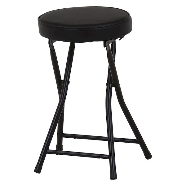 【商品説明】●カラー：ブラック●商品サイズ(mm)：　全体：幅330 × 奥行320 × 高さ495座面高：495mm●商品重量(kg)：2※商品画像の小物等は商品に含まれておりません。※画面上のカラーはブラウザや設定により、実物とは若干異...