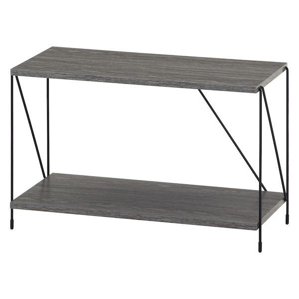 【商品説明】●カラー：グレー●商品サイズ(mm)：　全体：幅620 × 奥行310 × 高さ387耐荷重(棚板1枚)：10kg棚板厚：15mm●商品重量(kg)：4.7●素材：●構造部材：金属（鋼）　●表面材：プリント紙化粧パーティクルボー...