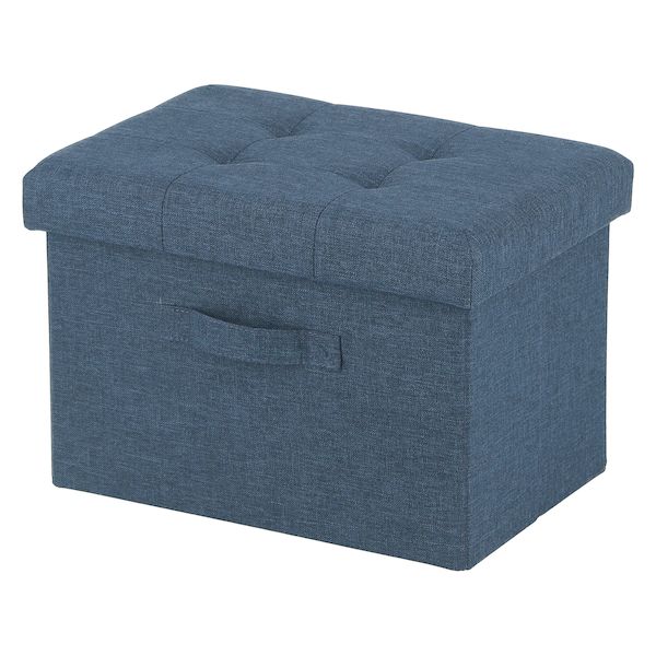 【商品説明】●カラー：ネイビー●商品サイズ(mm)：　全体：幅380 × 奥行250 × 高さ250座面高：250mm耐荷重(座面)：80kg内寸：340x220x220mm●商品重量(kg)：1.5●素材：●構造部材：繊維板　●張り材：ポ...