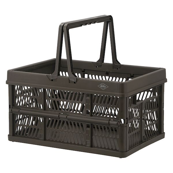 【商品説明】●カラー：カーキ●商品サイズ(mm)：　全体：幅450 × 奥行315 × 高さ250耐荷重(全体)：8kg内容量：26L折りたたみサイズ：450x315x68mm展開時内寸：405x275x230mm●商品重量(kg)：0.9...