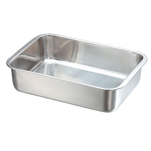 【商品説明】●KO18-8DUバット●深型タイプですので、量の多い材料の保存などに最適です。●つかみ易さ、持ち運びを考慮して両フチを長く設計いたしました。類似商品はこちら4954057780537 本間製作所 KO 7,526円495405...